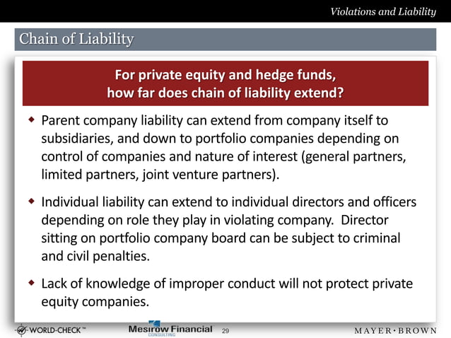 Private equity and anti corruption slides final | PPTX