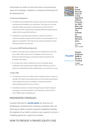 Private Equity Case Study Tips, Prompt & Presentation.pdf