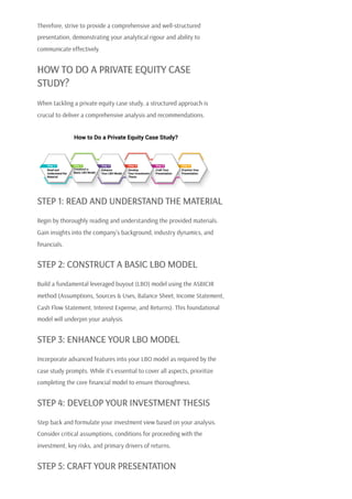 Private Equity Case Study Tips, Prompt & Presentation.pdf