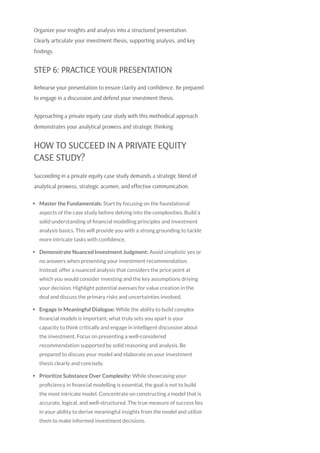 Private Equity Case Study Tips, Prompt & Presentation.pdf