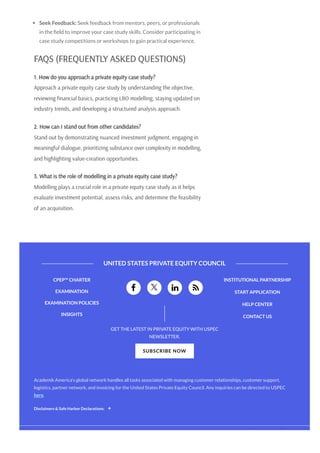 Private Equity Case Study Tips, Prompt & Presentation.pdf | Private Equity | Business Banking ...