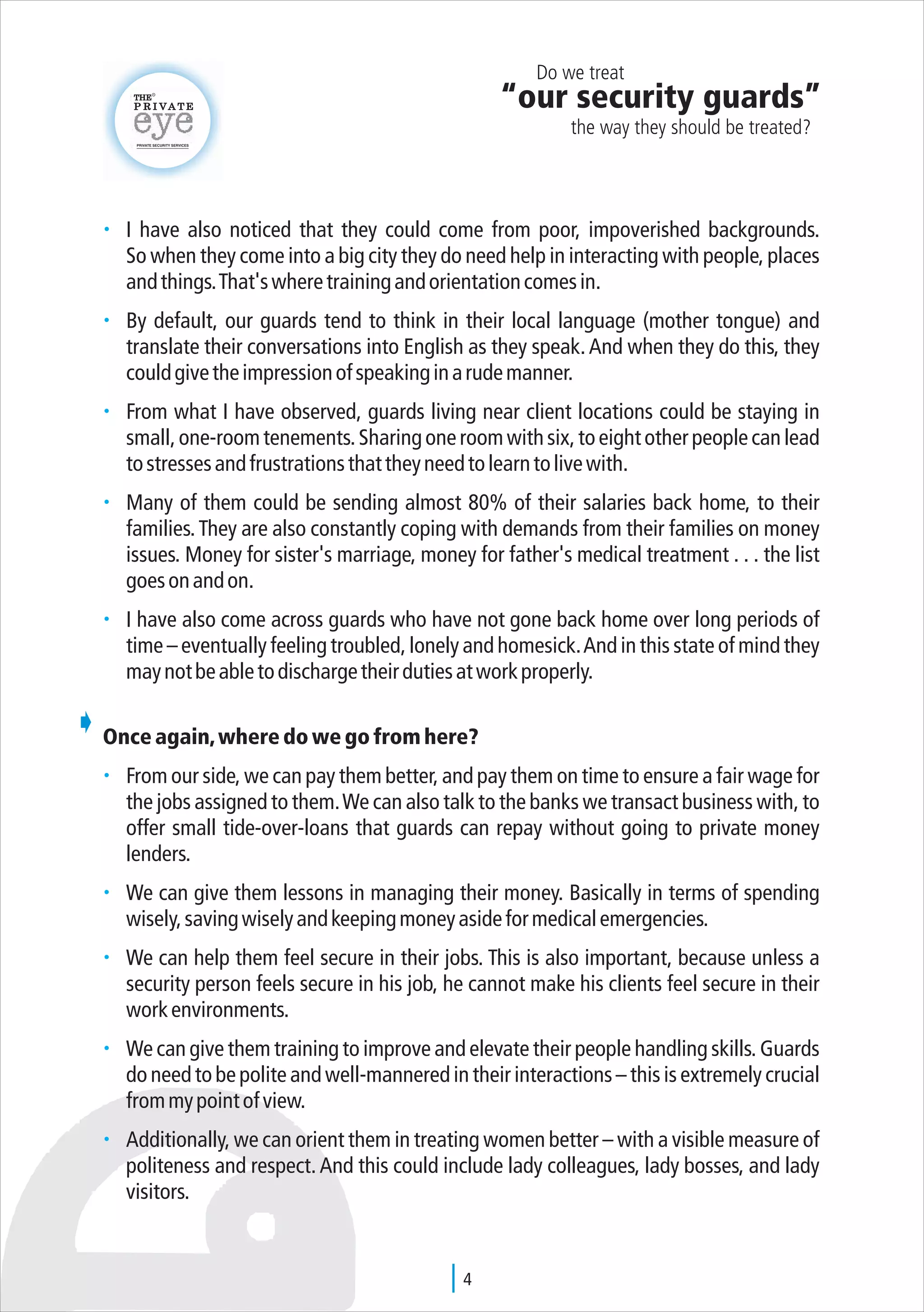 There's a right way to treat our security guards | PDF