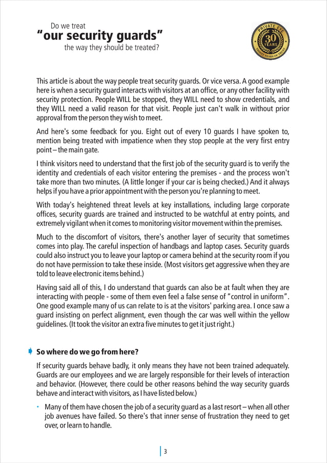 There's a right way to treat our security guards | PDF