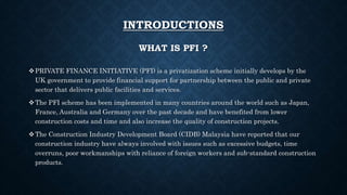 Private Financial Initiative | PPTX