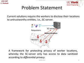 A Framework for Protecting Worker Location Privacy in Spatial ...