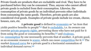 Private Goods of Public economics thoery of Private goods | PPTX