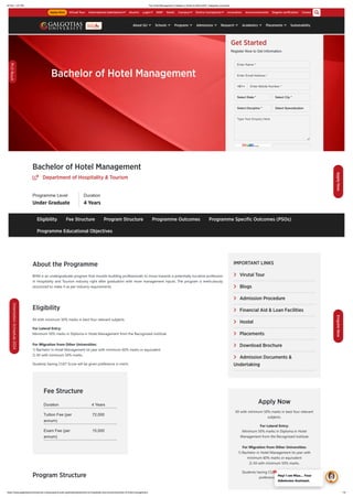 Private Hotel Management Colleges in Delhi NCR | PDF | Free Download