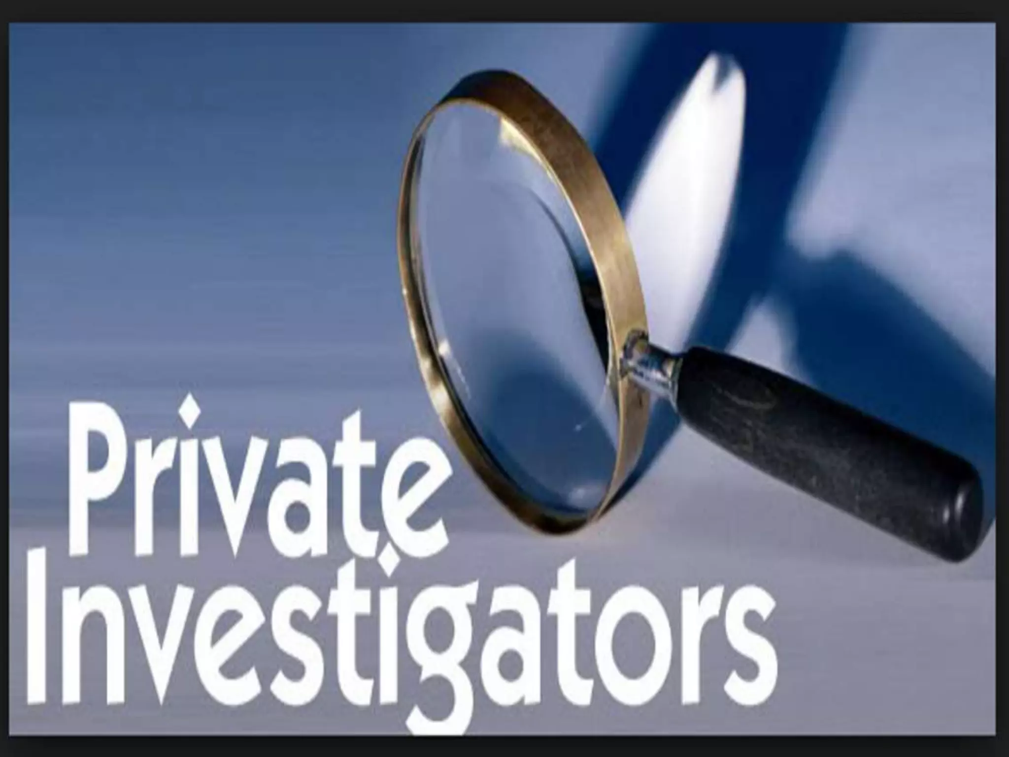 Private Investigation Agency in Malaysia | PPT