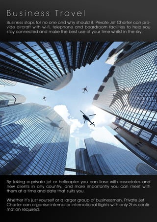 Private Jet Charter 2015 Brochure | PDF