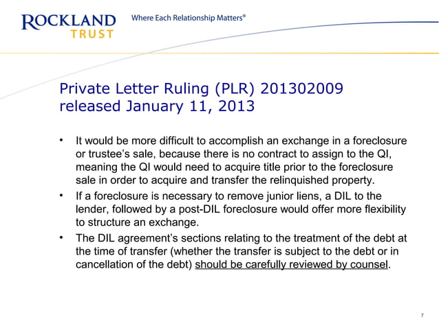 Private Letter Ruling (PLR) 201302009 | PPT | Home Financing | Personal ...