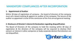 Private limited company registration done | PPT