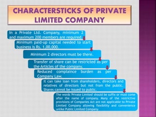 Private Limited Company | PPTX