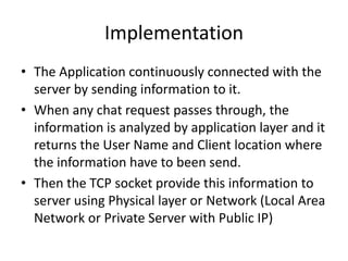 Private messenger | PPT