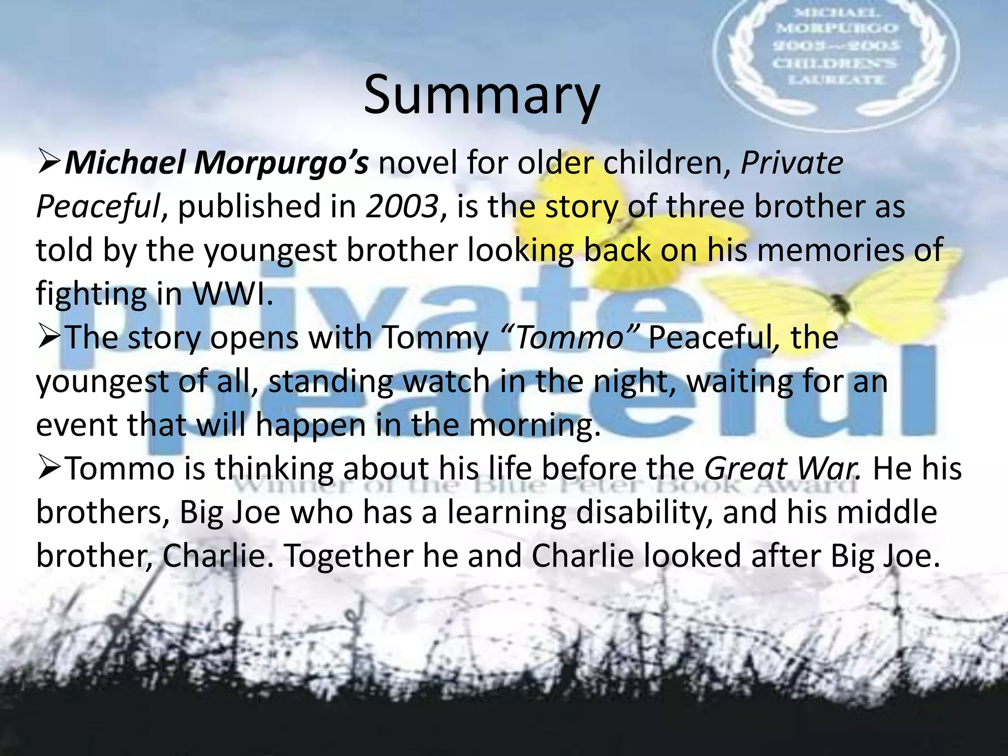 Private peaceful ppt | PPTX