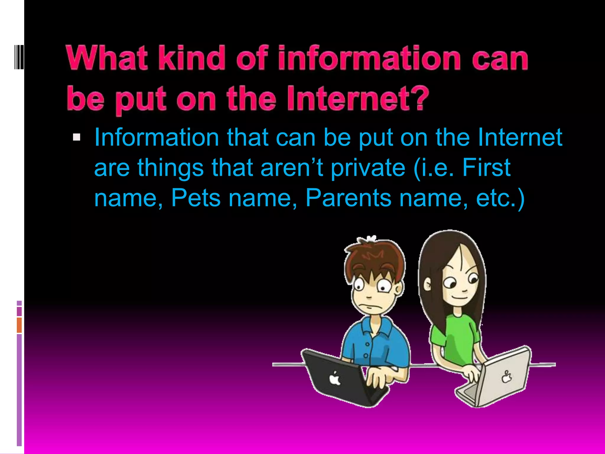 Private & Personal Information | PPTX