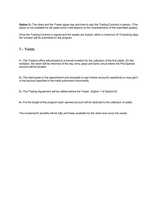 Private placement programs detailed procedure | PDF