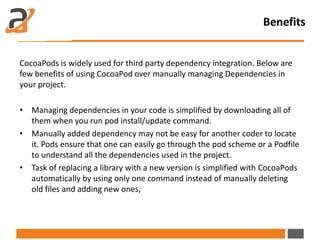 Private pod support using cocoa pods in ios | PPT