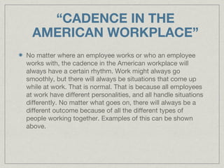 Sample Project for Unit 1 | PPT