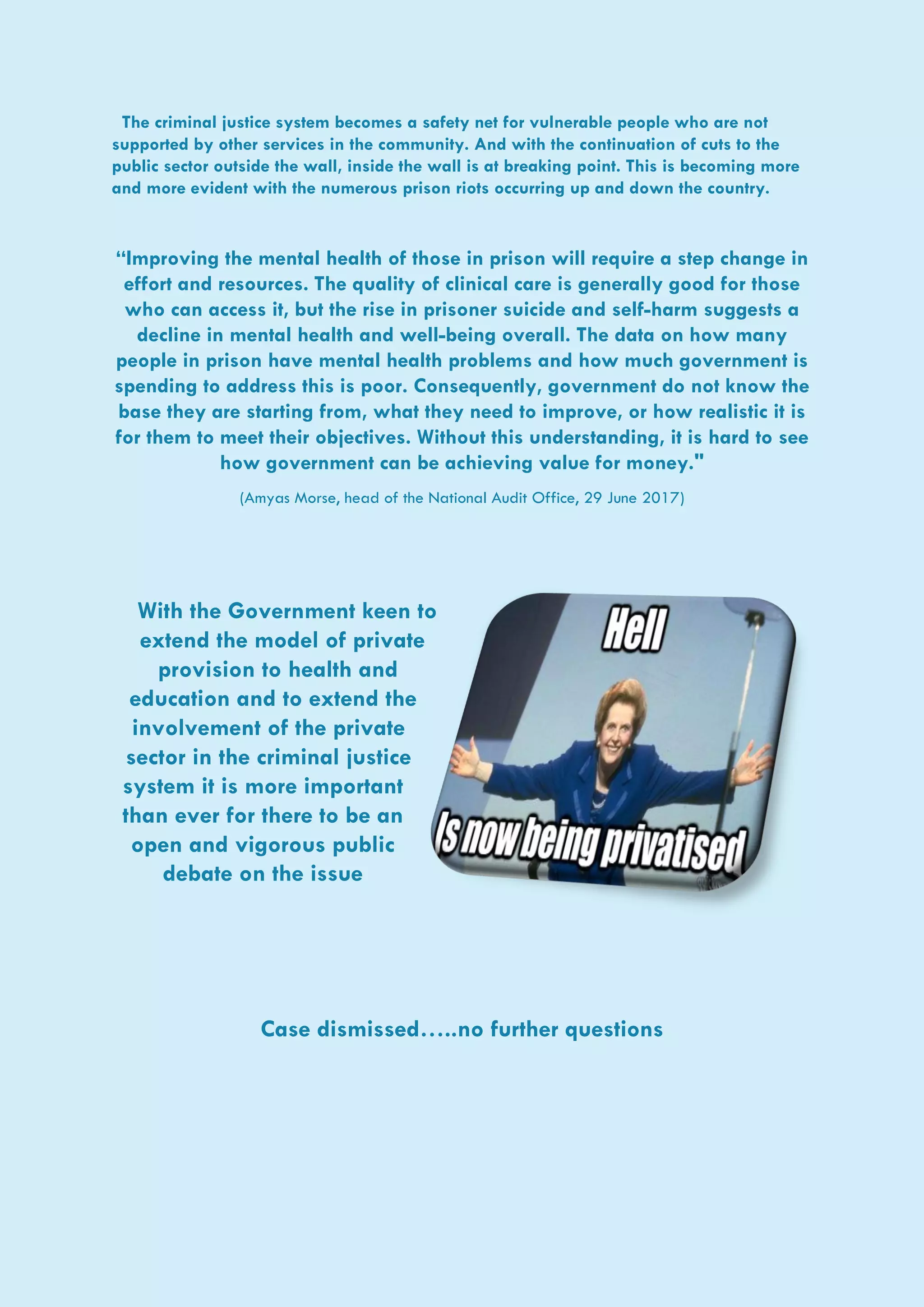 Private prison complex - Pros & Cons | PDF