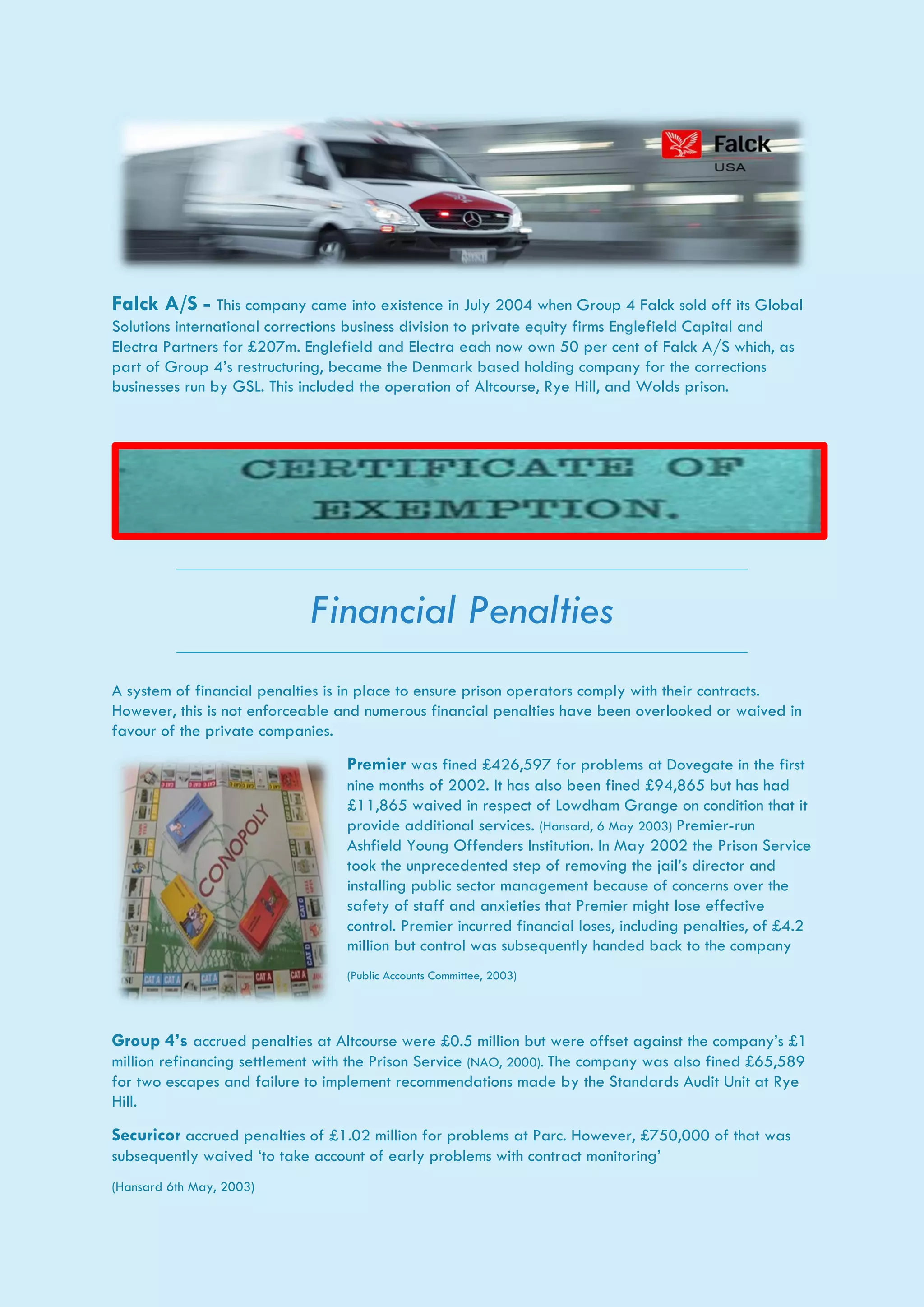Private prison complex - Pros & Cons | PDF
