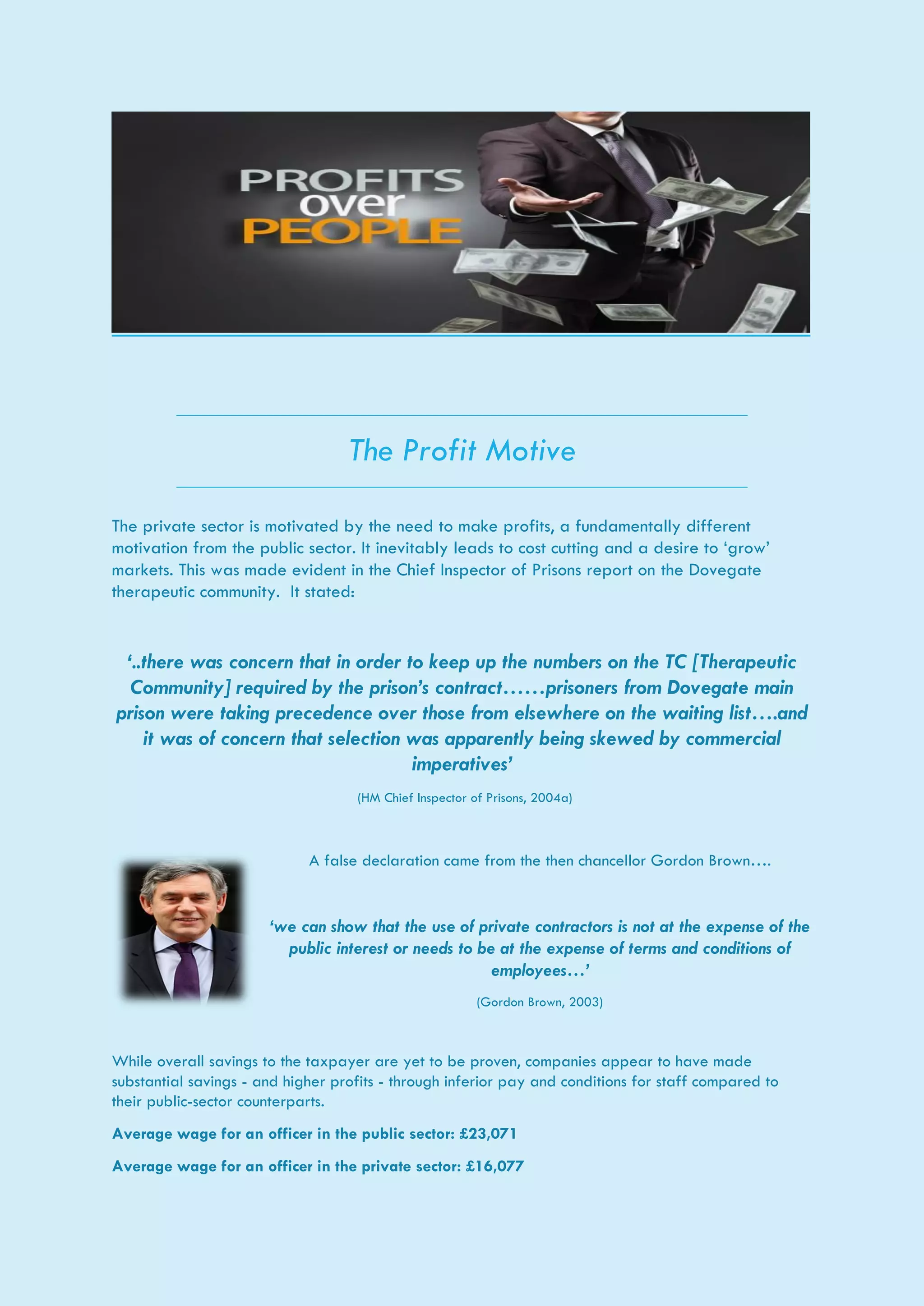 Private prison complex - Pros & Cons | PDF