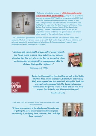 Private prison complex - Pros & Cons | PDF