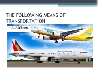 MS.TLE Private sectors of travel service | PPT