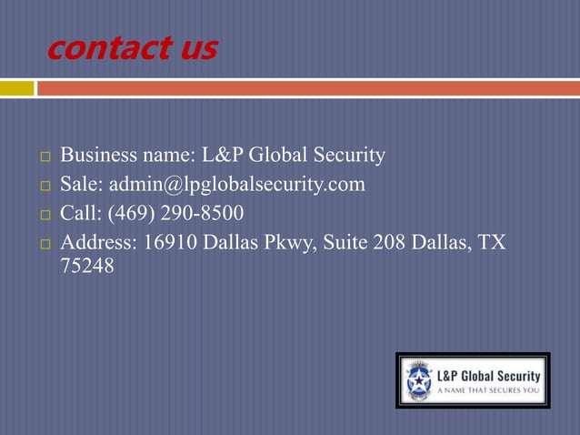 Private Security Companies in Texas ppt.pptx