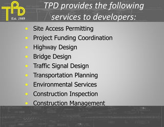 Private Planning and Design Services | PPT
