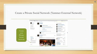 Private Social Network | PPTX | Social Networking | Internet