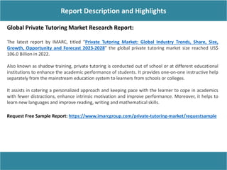 Private Tutoring Market PPT 2023: Size, Growth, Demand and Forecast ...