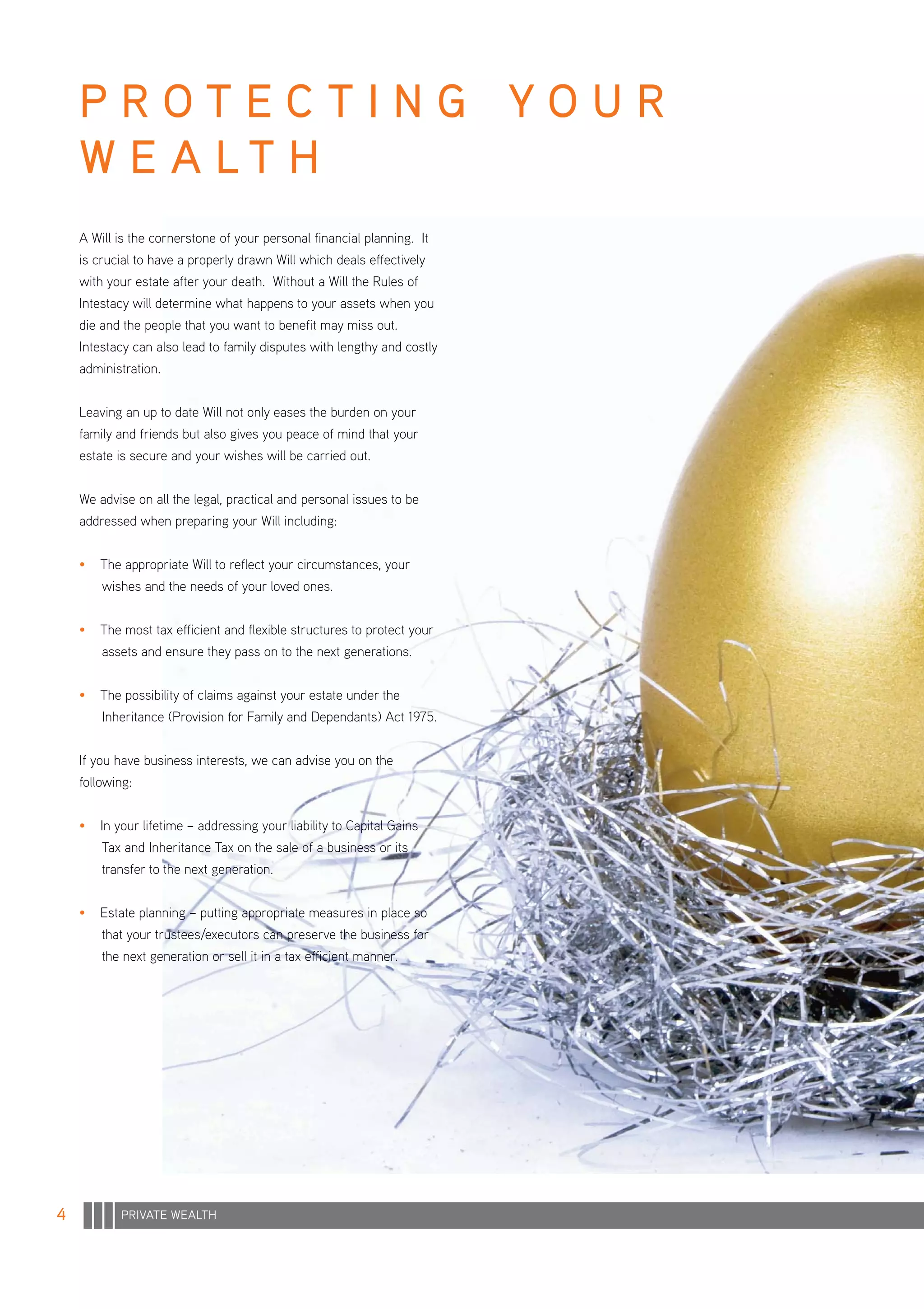 Private Wealth Brochure | PDF