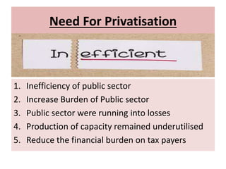 Privatisation 1991 | PPTX