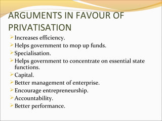Privatisation 999 | PPT