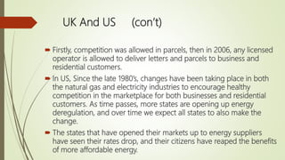 Privatization and deregulation | PPTX