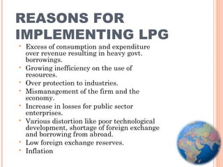 New Economic Reforms and LPG 1991 | PPT