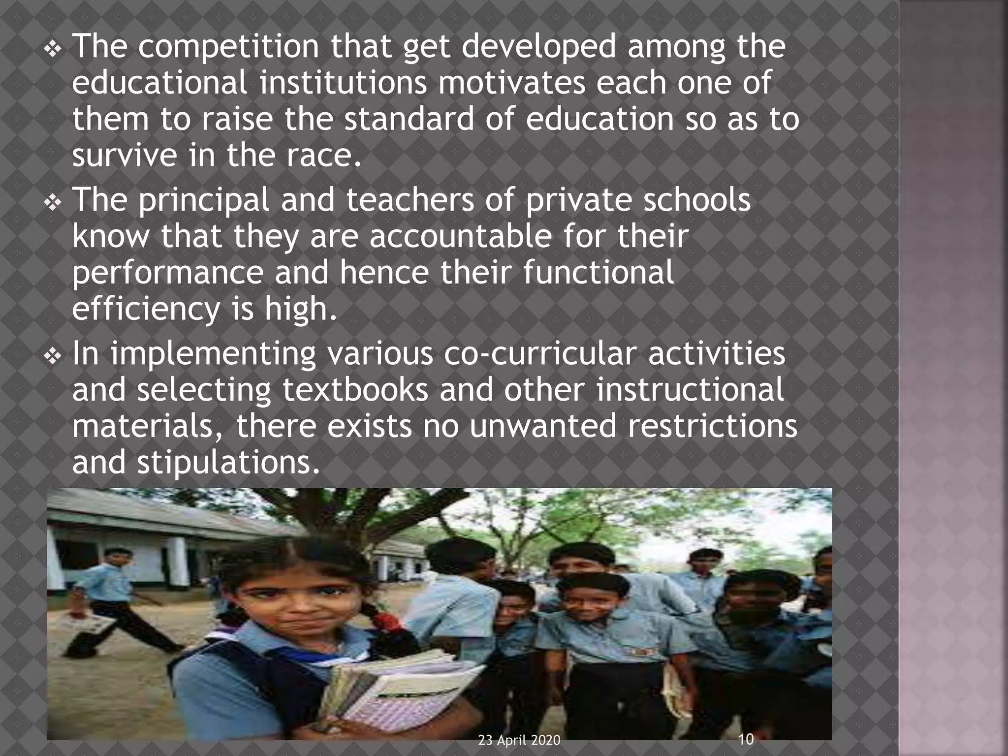 Privatisation in education | PPTX