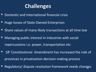 Privatisation In Pakistan | PPT