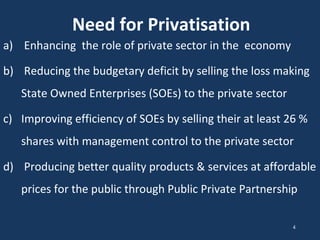 Privatisation In Pakistan | PPT