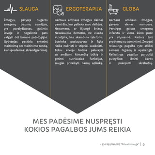 "Privati slauga" paslaugų brošiūra | PDF