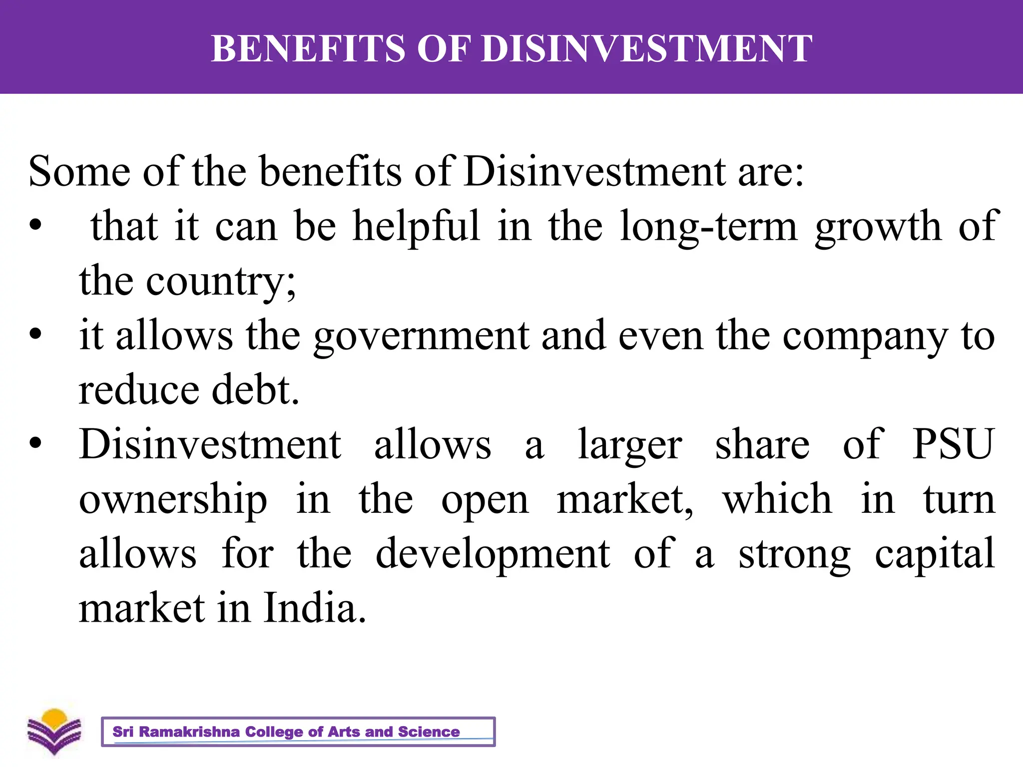 Privatization and Disinvestment - Meaning, Objectives, Advantages and ...