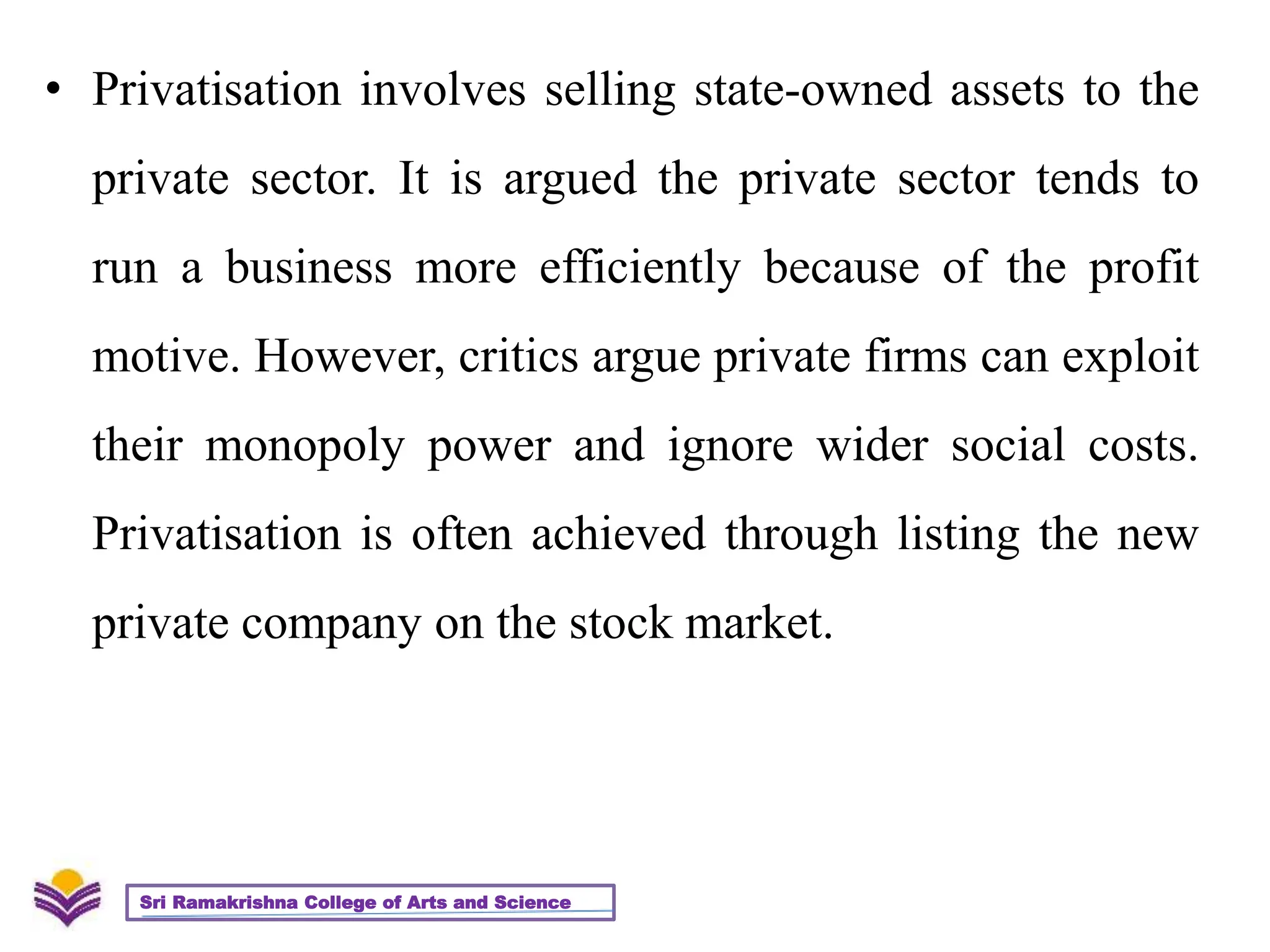 Privatization and Disinvestment - Meaning, Objectives, Advantages and ...