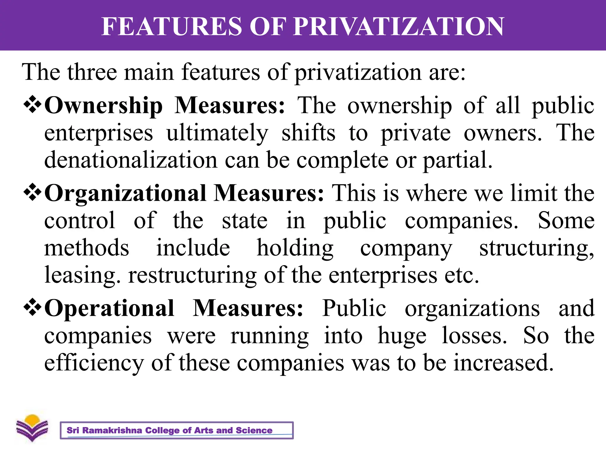 Privatization and Disinvestment - Meaning, Objectives, Advantages and ...