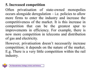 Privatization and Disinvestment - Meaning, Objectives, Advantages and ...