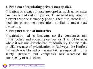 Privatization and Disinvestment - Meaning, Objectives, Advantages and ...