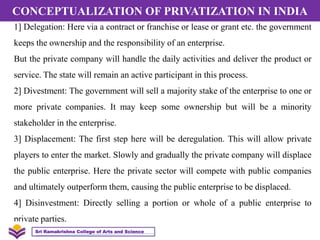 Privatization and Disinvestment - Meaning, Objectives, Advantages and ...
