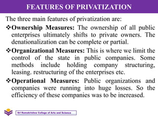 Privatization and Disinvestment - Meaning, Objectives, Advantages and ...