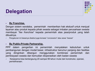 Privatization and Public Private Partnerships By E.S Savas | PPT