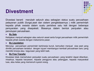 Privatization and Public Private Partnerships By E.S Savas | PPT
