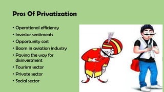 Privatization in business and air india | PDF